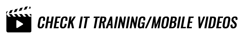 Check It Training Mobile