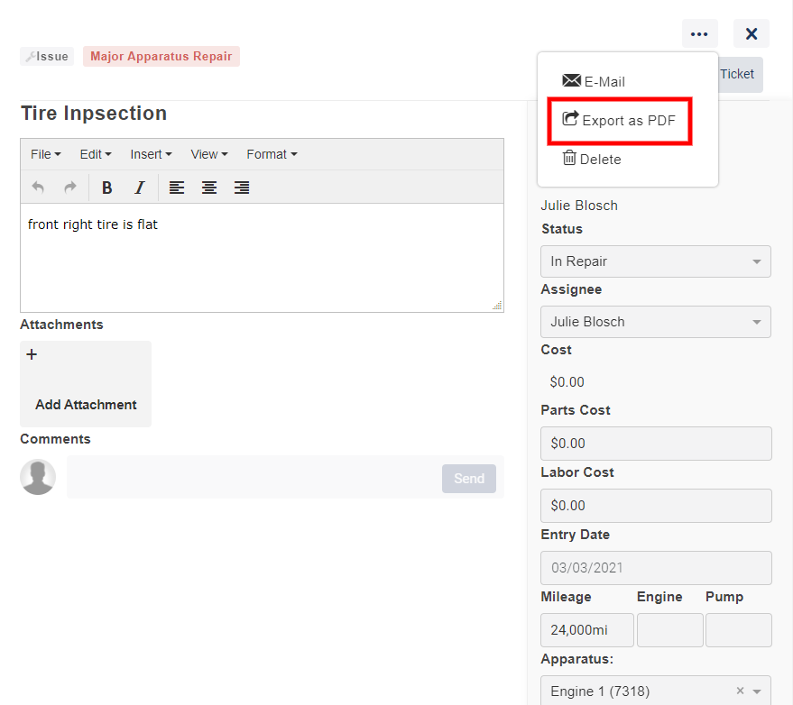 How do you track the changes when you move a ticket from one workflow ...