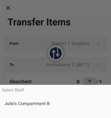 Mobile Inventory Transfers