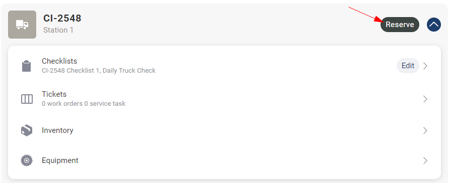 Changing An Apparatus Service Status